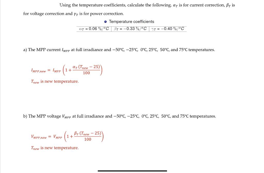 Solved Consider a commercial 230 W PV module BP 3230T. The | Chegg.com