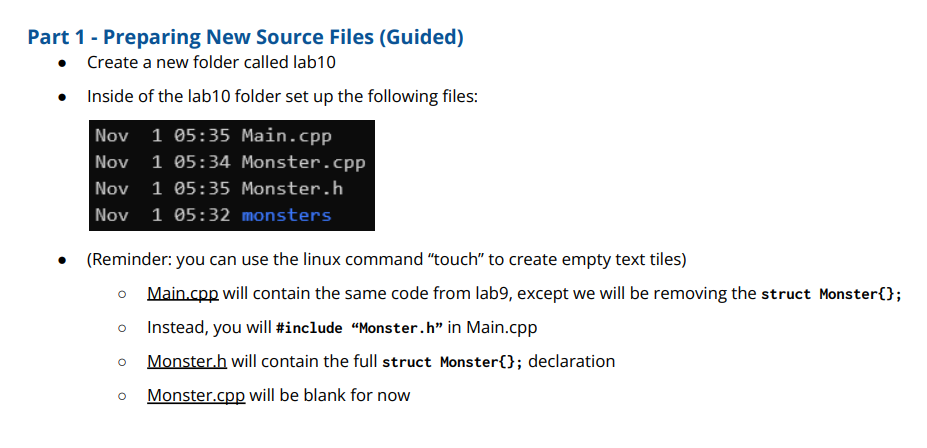Part 1 - Preparing New Source Files (Guided) - Create | Chegg.com