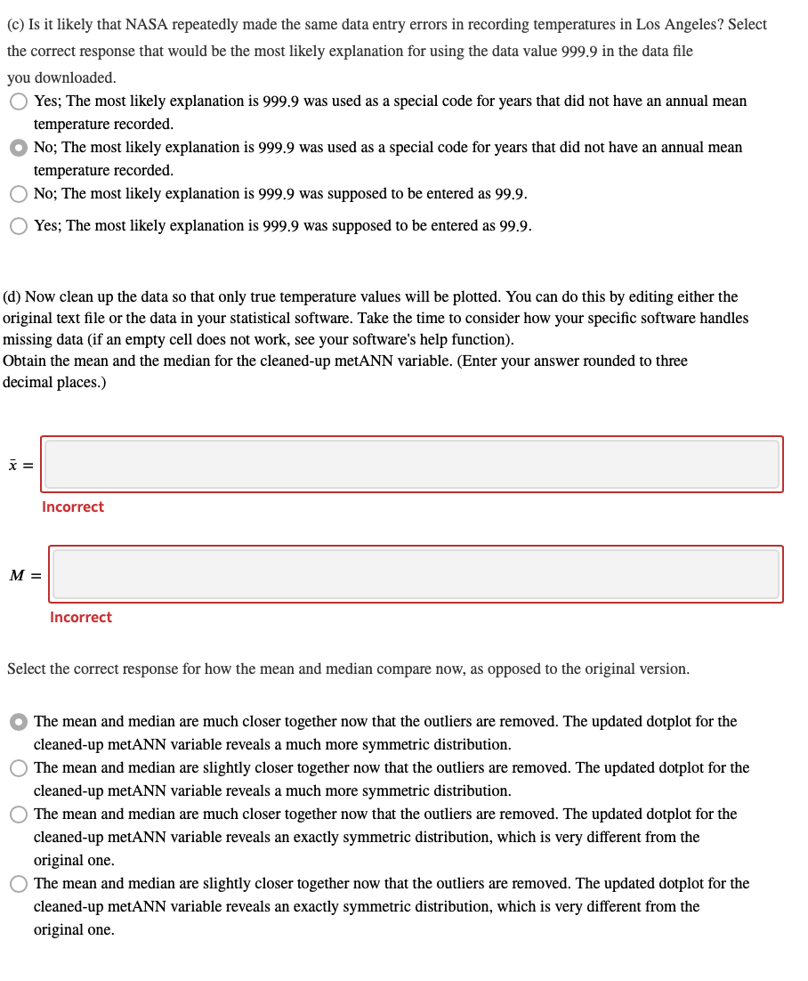 NASA's Goddard Institute for Space Studies (GISS) | Chegg.com