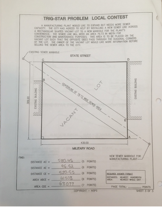 Solved TRIG-STAR PROBLEM LOCAL CONTEST A MANUFACTURING PLANT | Chegg.com