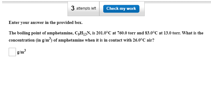 Solved 3 attempts left Check my work Enter your answer in | Chegg.com