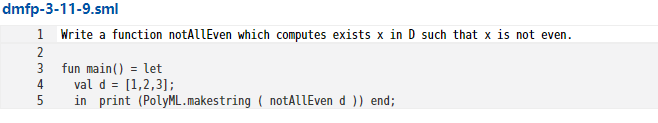 Solved Dmfp 3 11 9sml 1 Write A Function Notalleven Which 