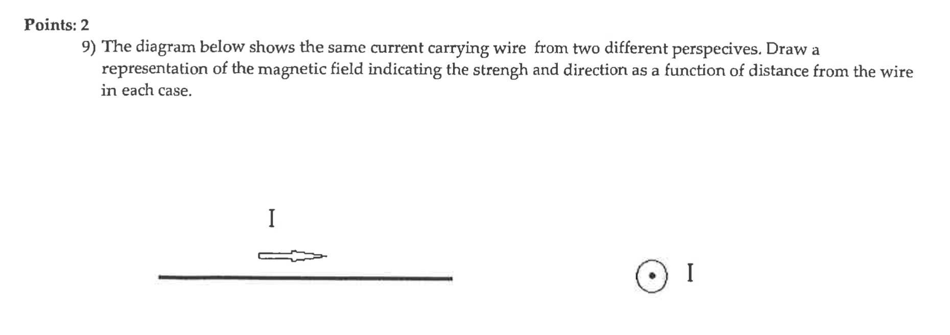 Solved Points: 2 9) ﻿The diagram below shows the same | Chegg.com