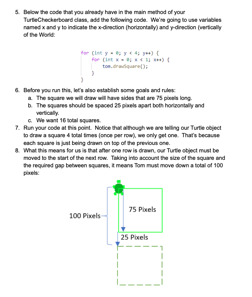 Solved Part A: Building a text-based checkerboard 1. A | Chegg.com