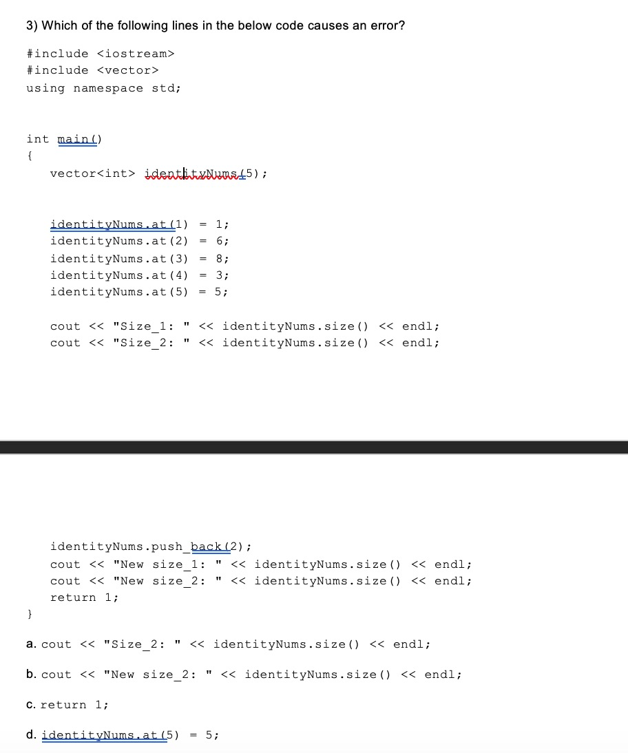 Solved 32) Which destructor can be used to avoid a memory | Chegg.com