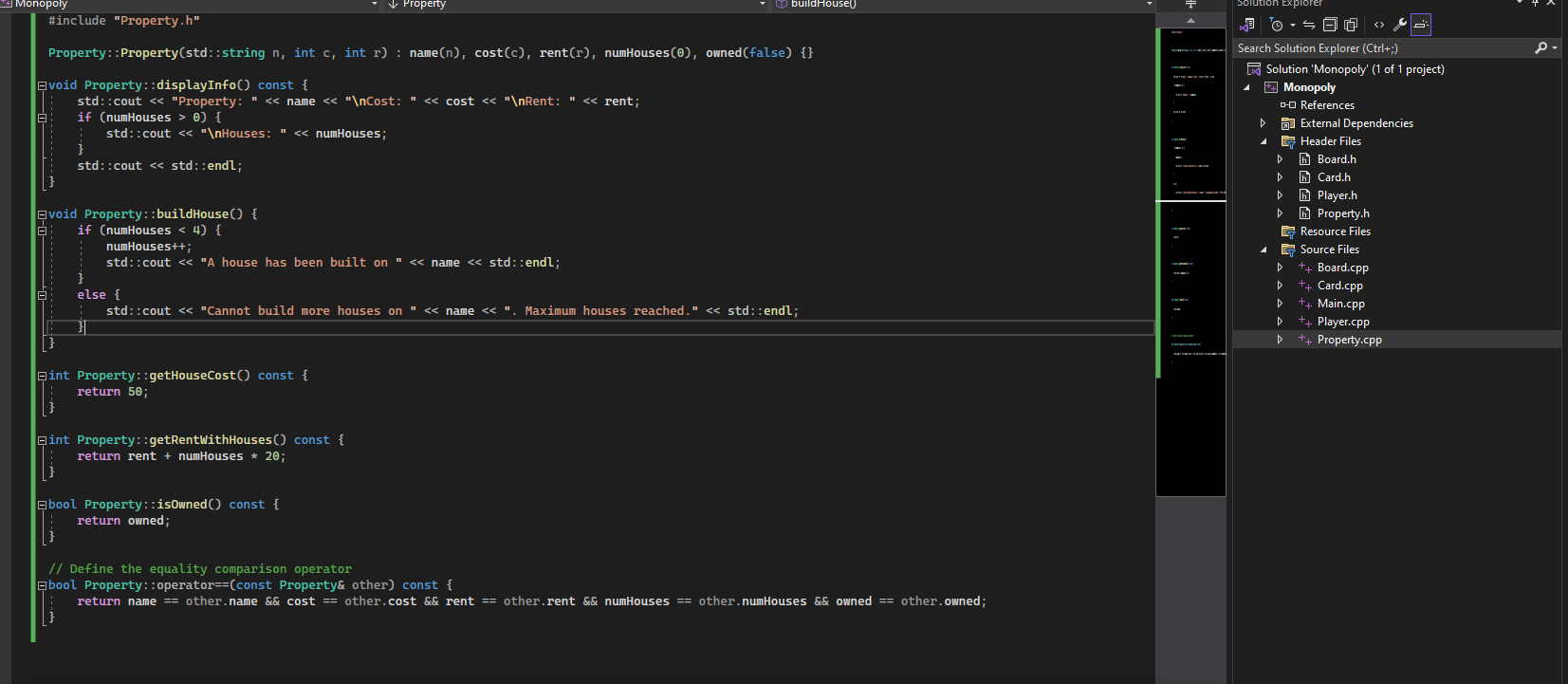 Solved I have a C++ code about CLI version of Monopoly. I | Chegg.com