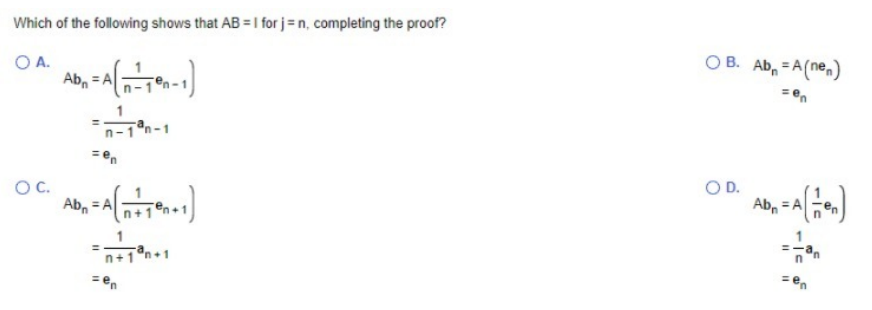 Solved Use the algorithm for finding A to find the inverses | Chegg.com