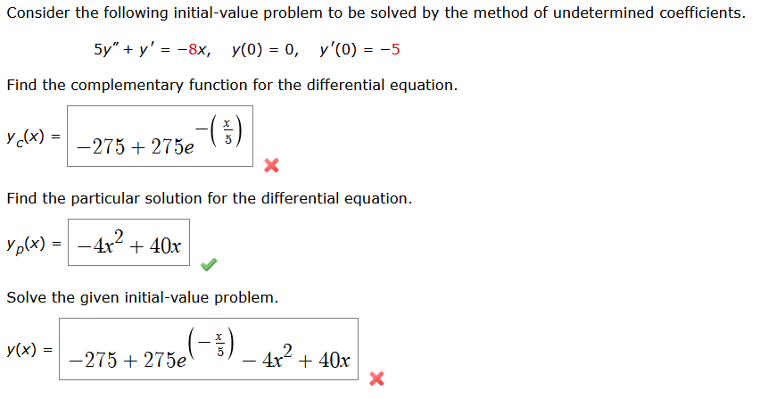 Solved Consider the following initial-value problem to be | Chegg.com