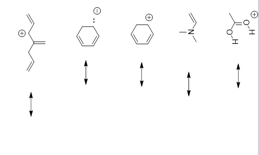 Solved Draw all possible resonance structures for each of | Chegg.com