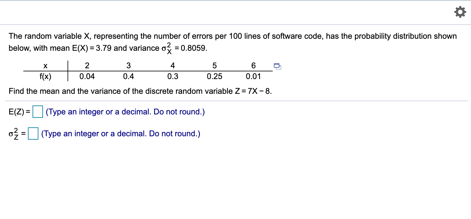 Solved The random variable X, representing the number of | Chegg.com