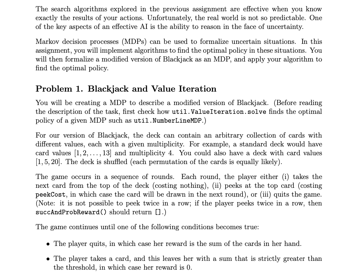 Solved The search algorithms explored in the previous | Chegg.com