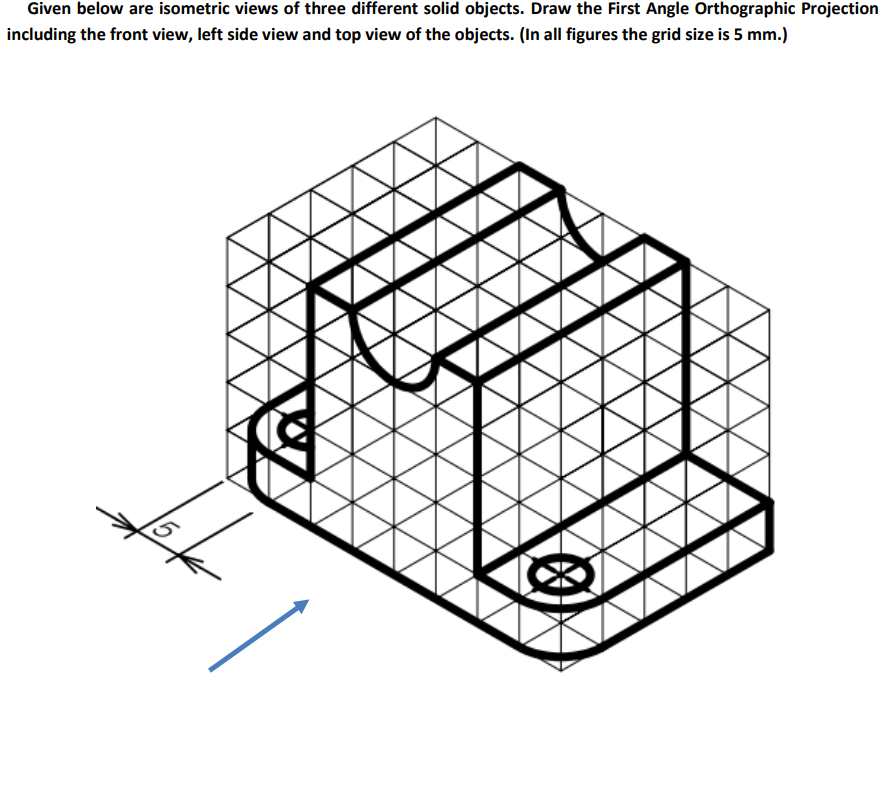 Solved Given below are isometric views of three different | Chegg.com