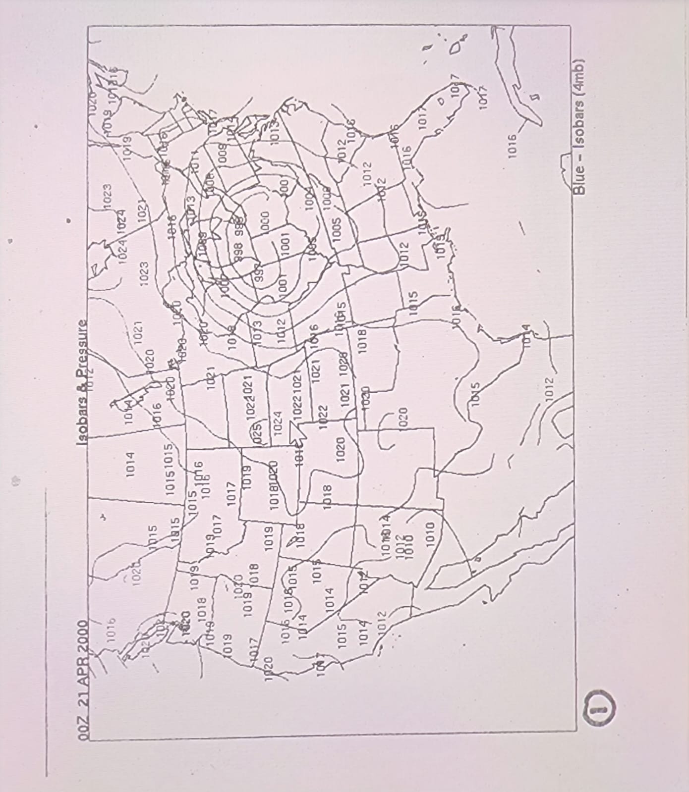 Solved Echo Intensities: 152 2 3=485 5 6 (3)9] On the map, | Chegg.com