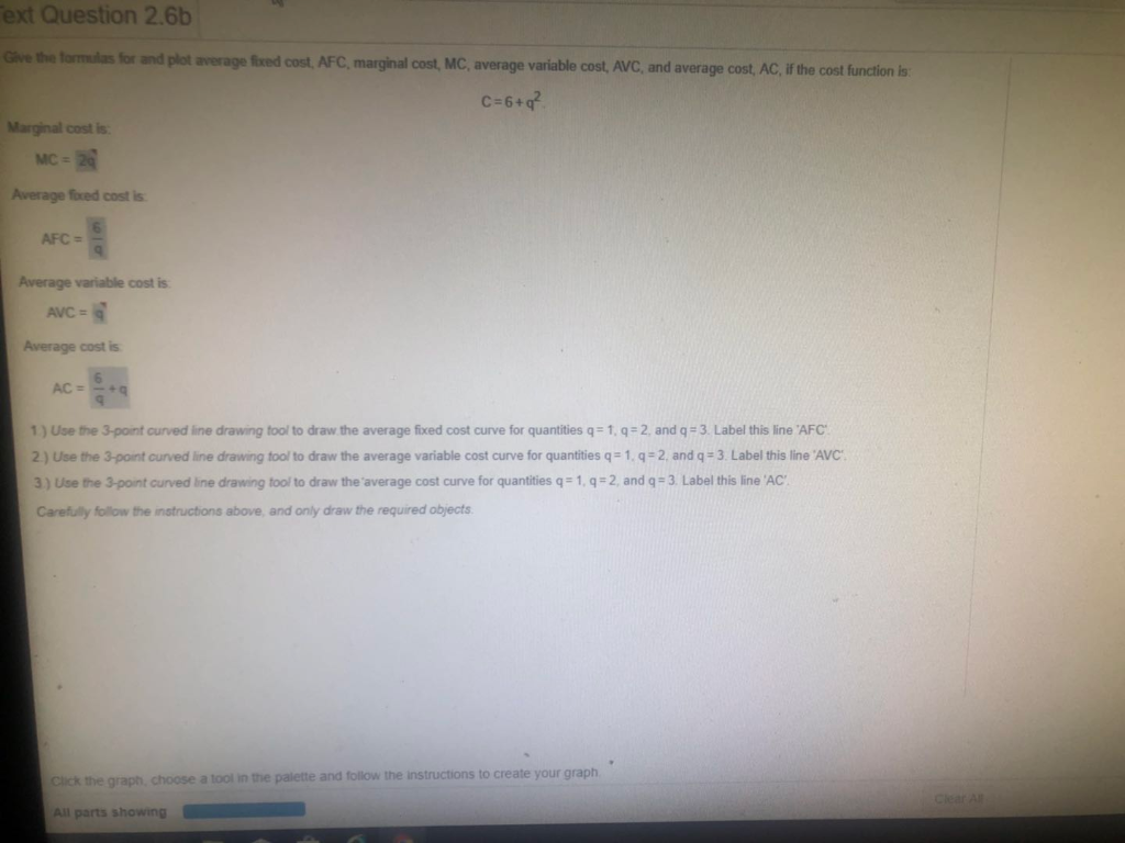 Solved ext Question 2.6b Give the formulas for and plot | Chegg.com
