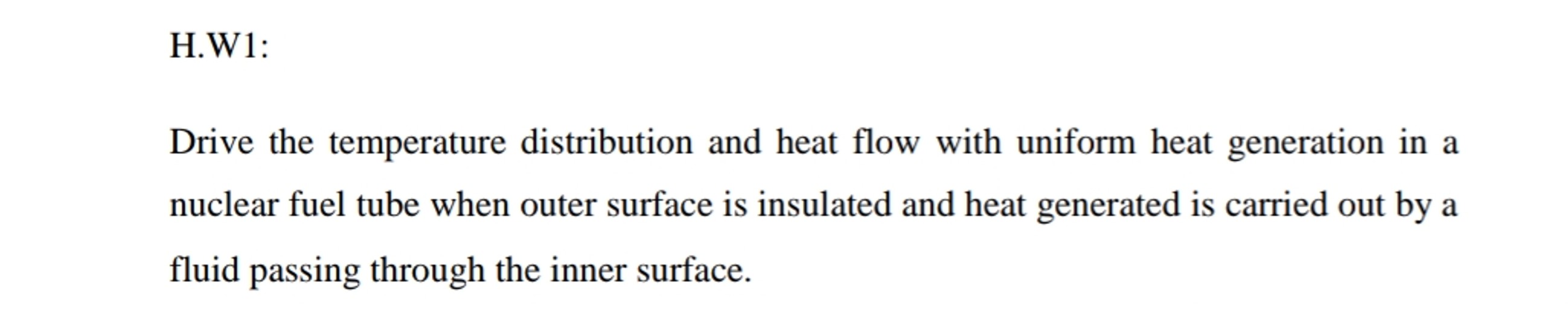 Solved H.W1:Drive the temperature distribution and heat flow | Chegg.com