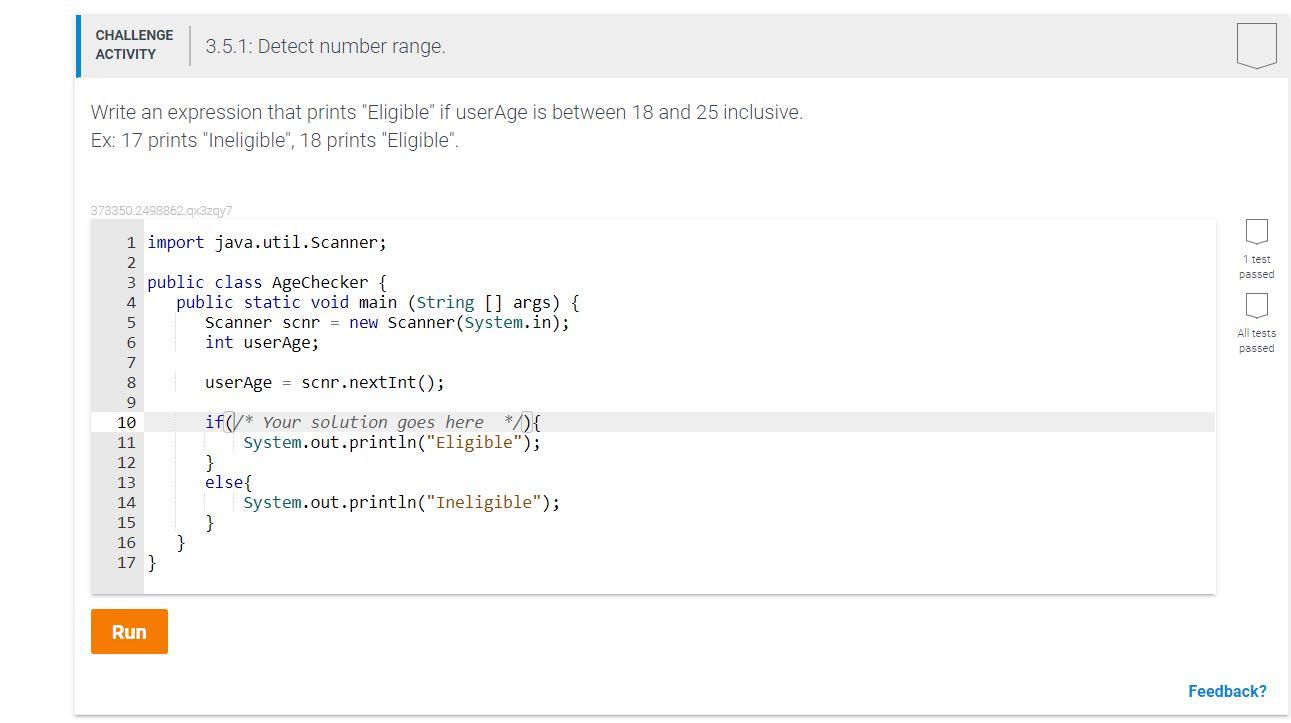 Solved CHALLENGE ACTIVITY 3.4.5: Multi-branch if-else | Chegg.com