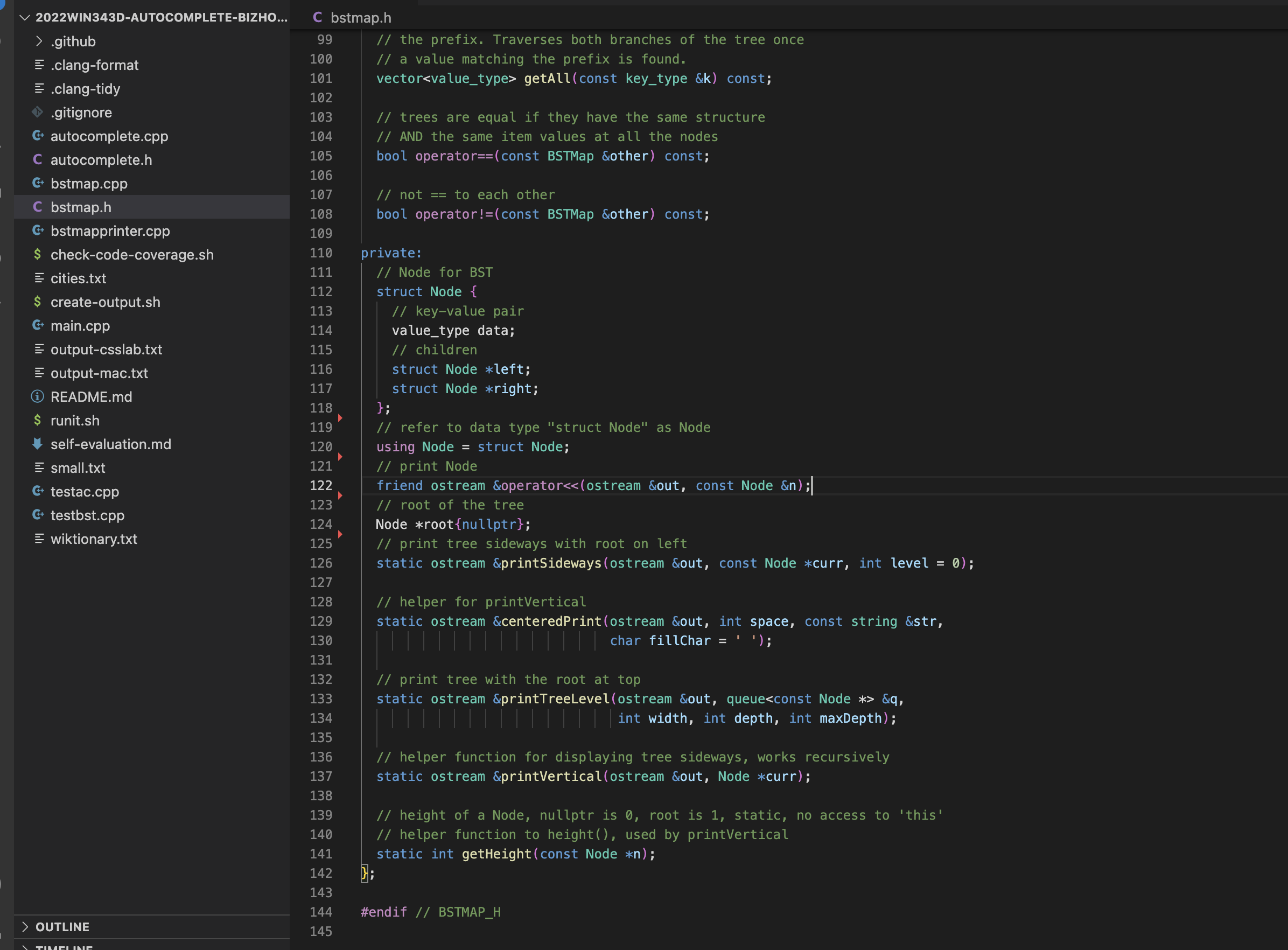 Solved Write a c++ program to implement autocomplete for a | Chegg.com