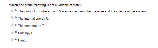 Solved Which one of the following is not a variable of | Chegg.com