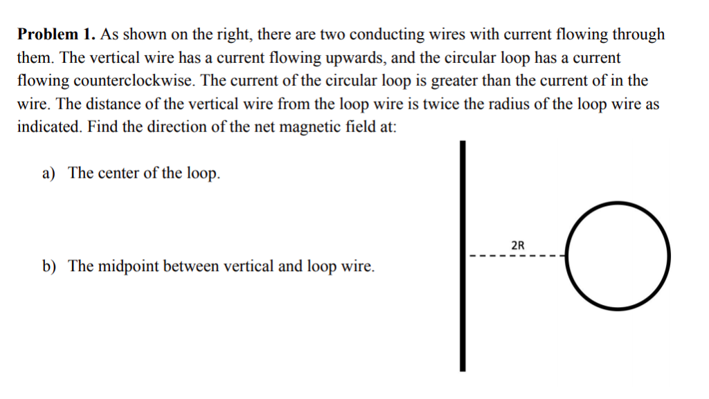Solved Problem 1. As shown on the right, there are two | Chegg.com