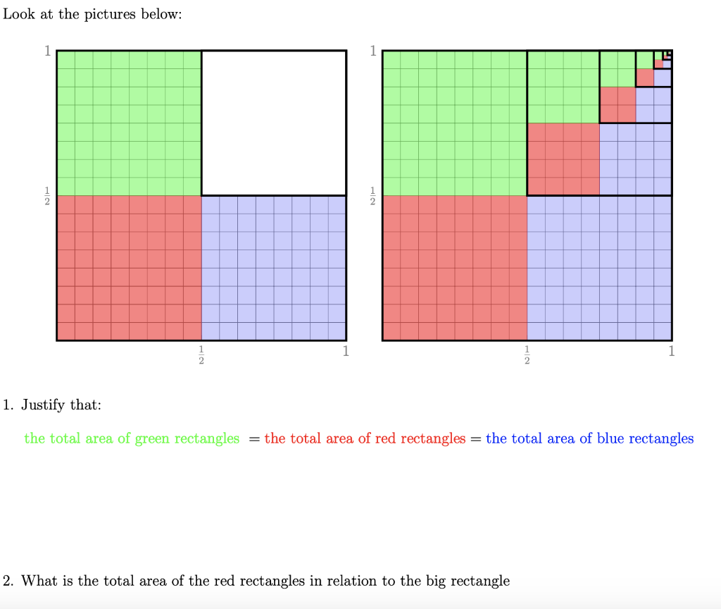 Solved Look at the pictures below: 1 11 / 를 1. Justify that: | Chegg.com