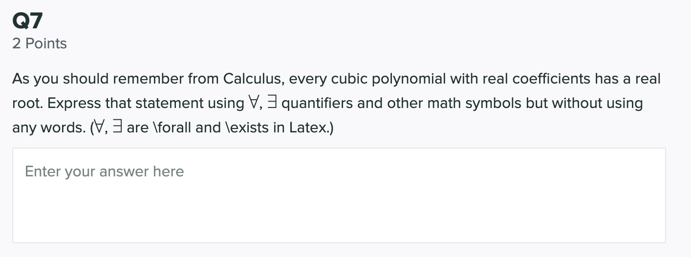 Solved 2 Points As you should remember from Calculus, every | Chegg.com