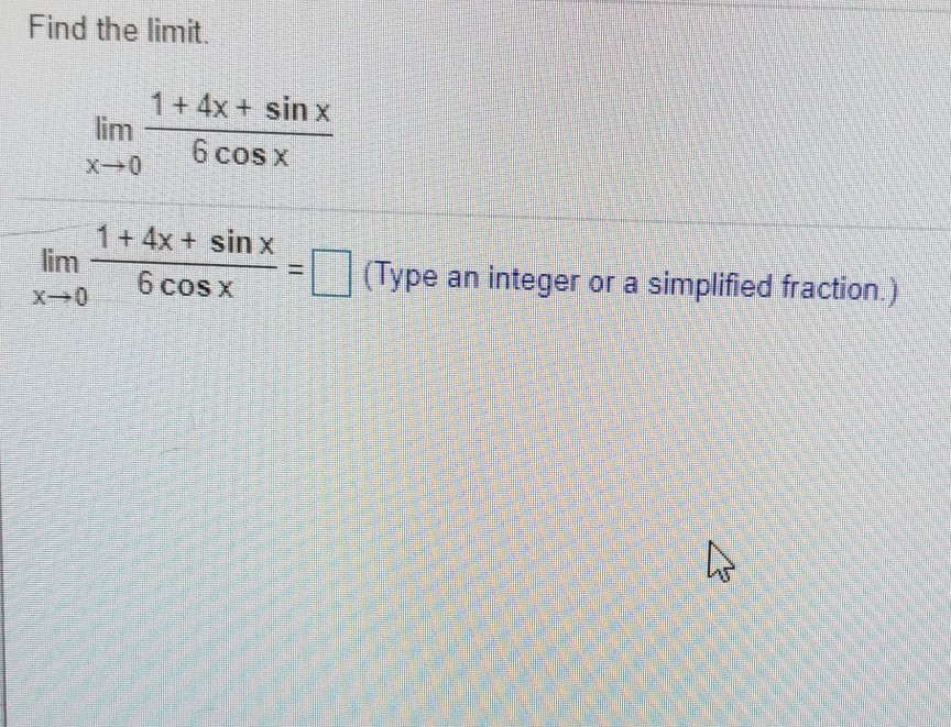 Solved Find the limit. lim V 8 0000 -| | (Type (Type an | Chegg.com