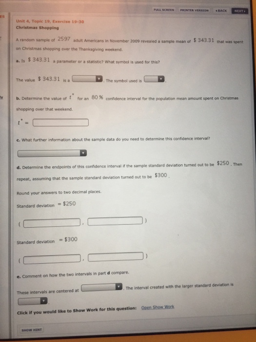 Solved FULL SCREEN PRINTER VERSION BACK es Unit 4, Topic 19, | Chegg.com