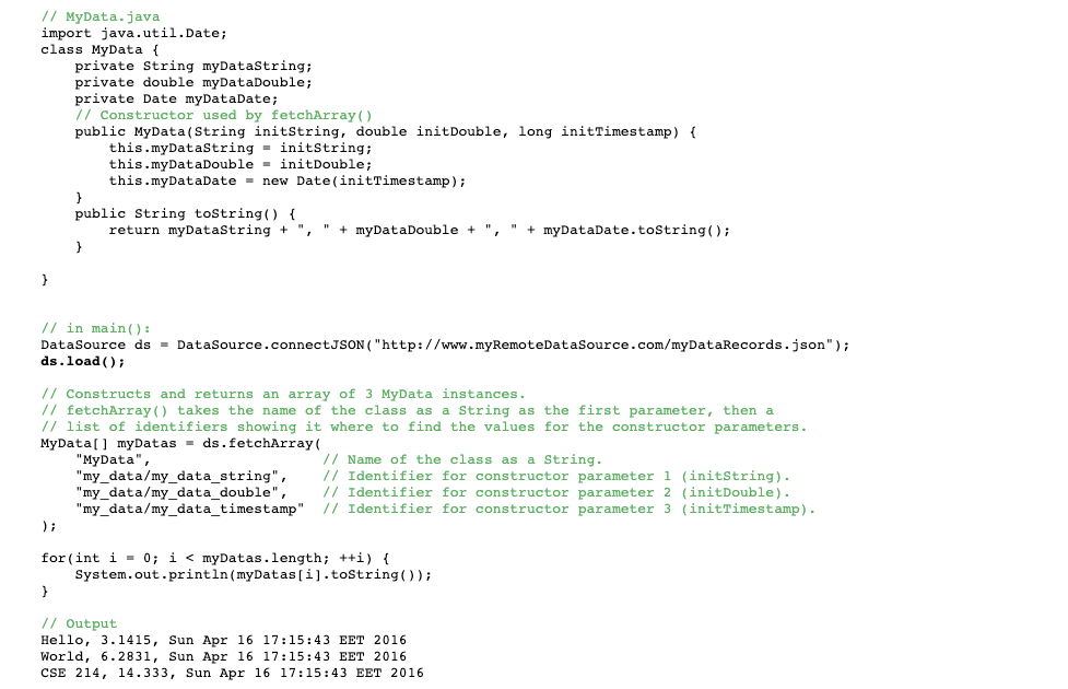 Solved 1. NearEarthObject ClassWrite a fully documented | Chegg.com