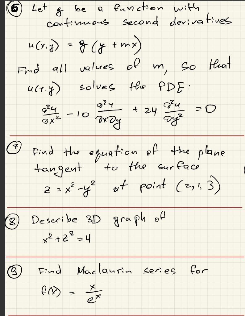 Solved be a (6 Let g function with continuous second | Chegg.com