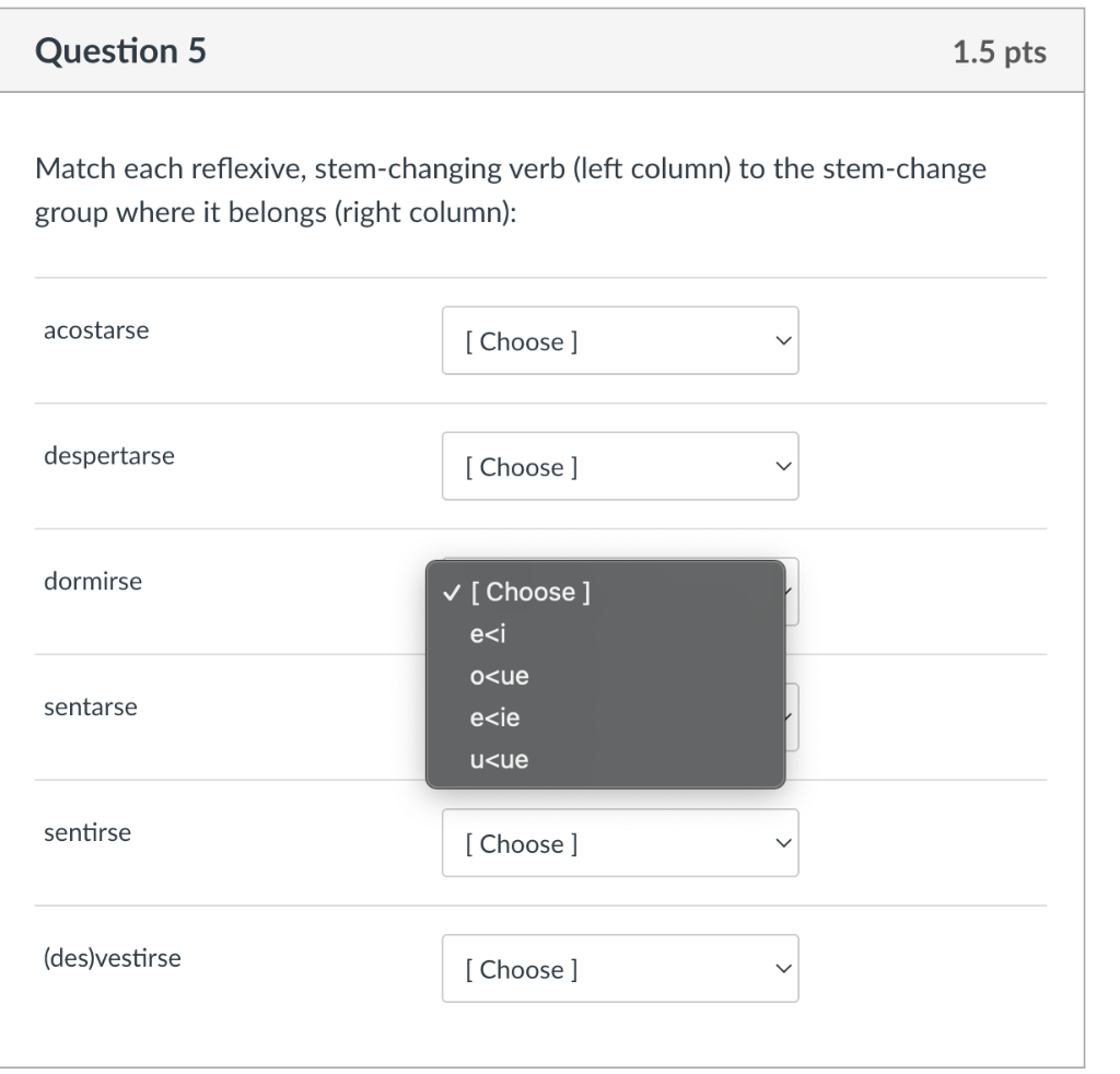 Each of the following sentences contains an example | Chegg.com