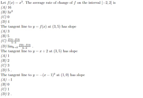 Solved Let f(x)=x3. The average rate of change of f on the | Chegg.com