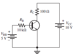 Solved determine IB, IC, IE, VBE, VCE, and VCB in the | Chegg.com