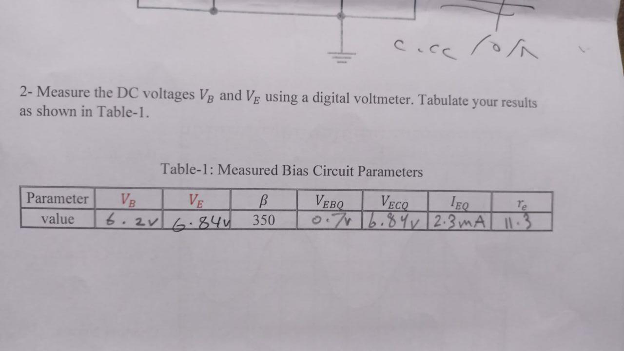 VEE = +12V R, RE 2.2KΩ W 10KΩ E BC178 B VE C VE ΑΛΛΟ | Chegg.com