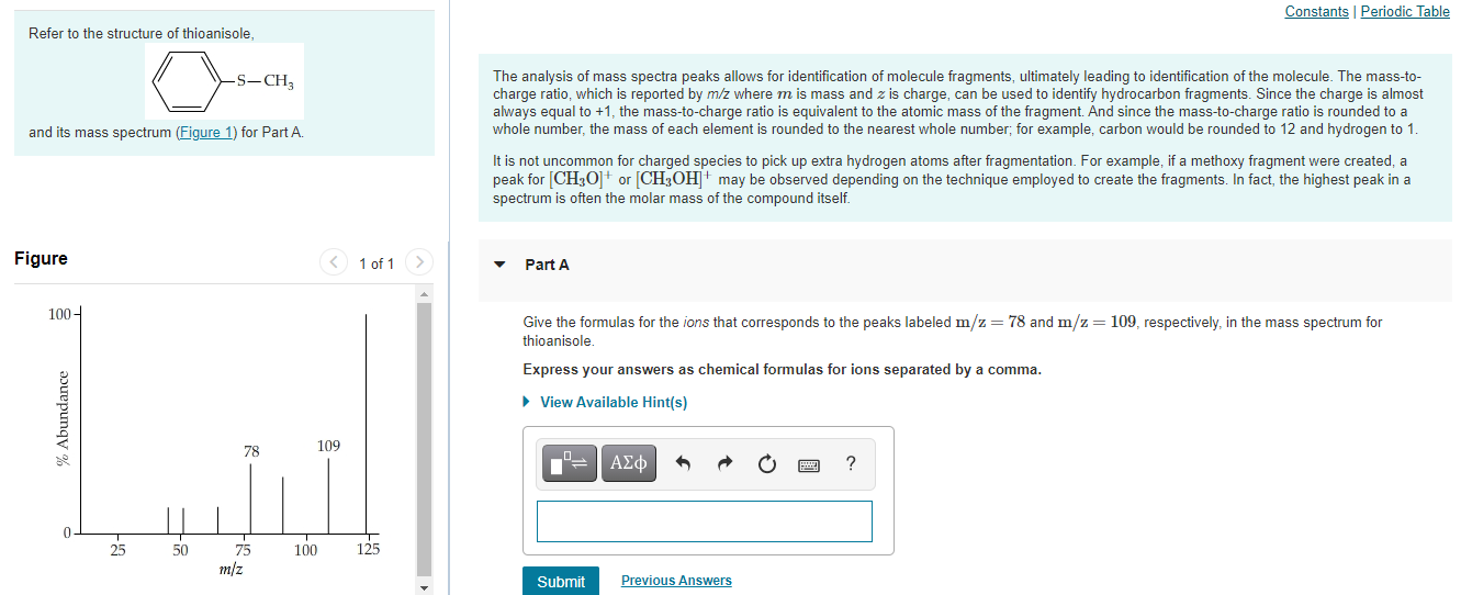 Solved Constants Periodic Table Refer to the structure of | Chegg.com