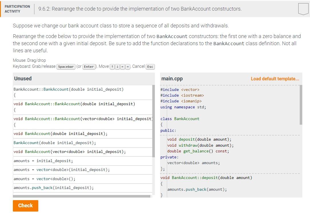 Solved Can't figure out how to define the two different | Chegg.com