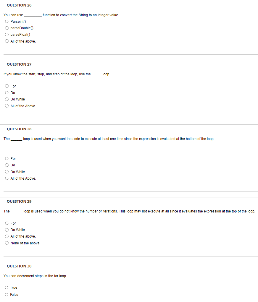 Solved Best practice is to use the logical NOT operator(!) | Chegg.com