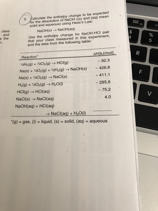Solved Section Data NaOH + HCI NaOH CH,COOH Reaction Trial # | Chegg.com