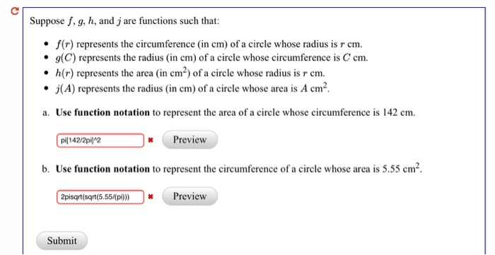 Solved Suppose f, g, h, and j are functions such that: .f(r) | Chegg.com