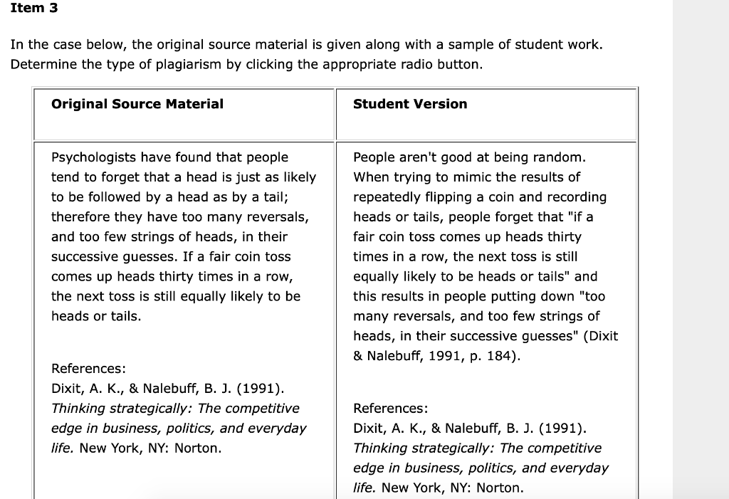 Solved Item 1 In the case below, the original source | Chegg.com