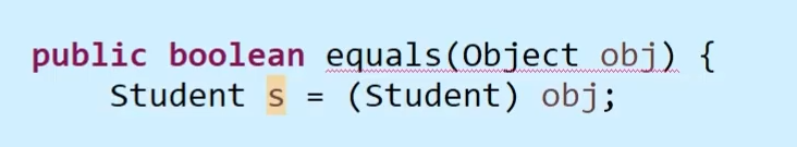 Solved (JAVA) I was watching video on overriding the object | Chegg.com