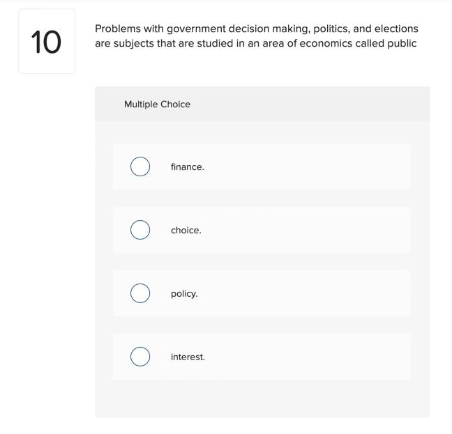 Solved Problems with government decision making, politics, | Chegg.com