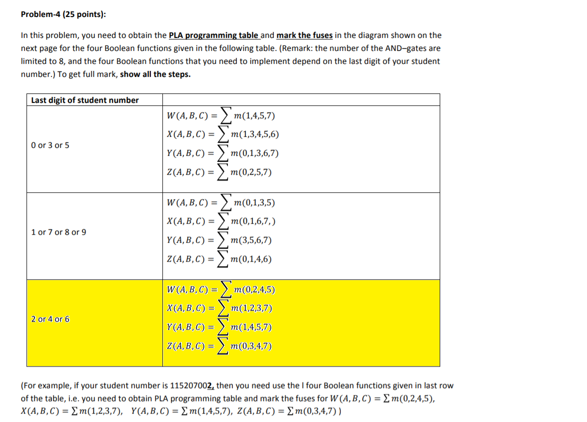 Solved Problem 4 25 Points In This Problem You Need To 