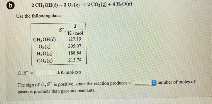 Solved 2 Al(s) 3 Cl2(g) 2 AlCl3 (5) Use the following data: | Chegg.com