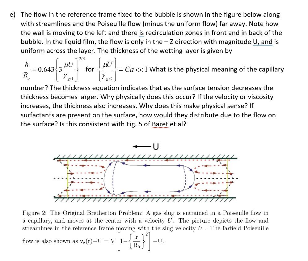 Solved Microfluidics is used for the study of foams and | Chegg.com
