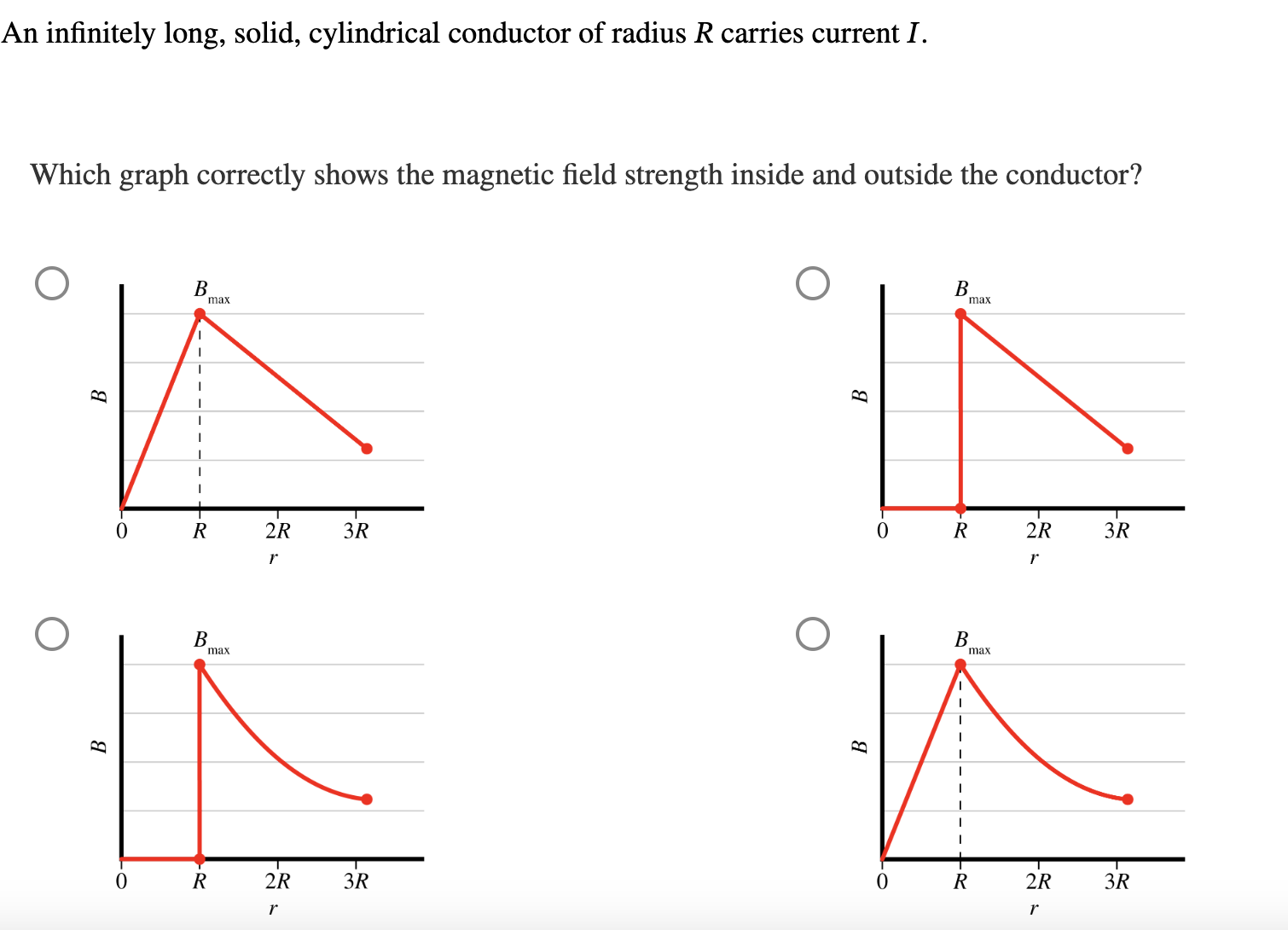 Solved An infinitely long, solid, cylindrical conductor of | Chegg.com Solved An infinitely long, solid, cylindrical conductor of | Chegg.com