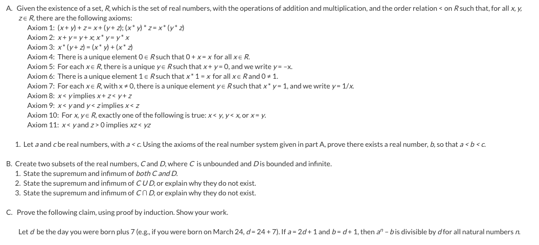 Solved For part C day I was born was on the 4th so 7+4 = 11 | Chegg.com
