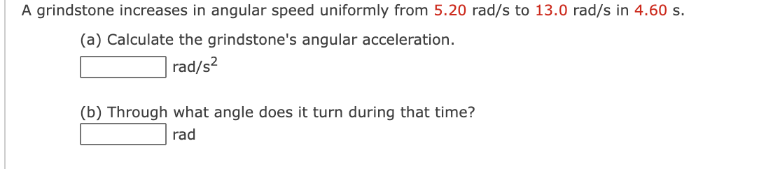 Solved A grindstone increases in angular speed uniformly | Chegg.com