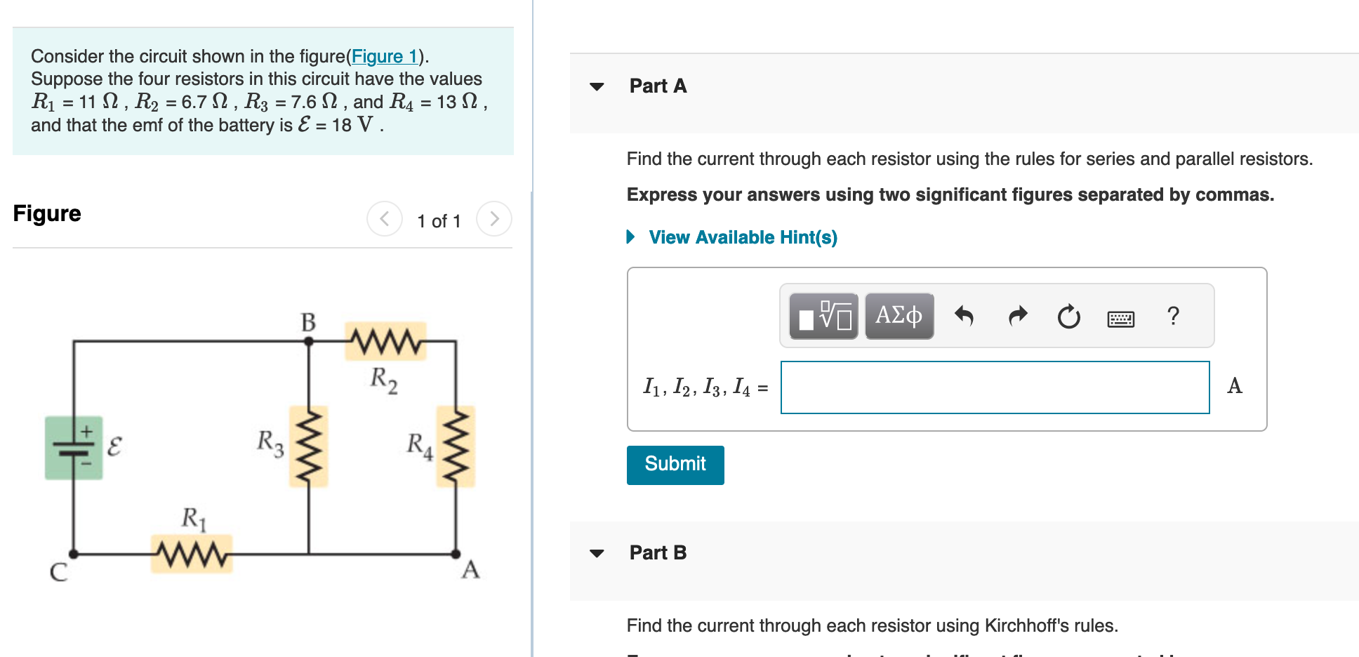 Solved Consider the circuit shown in the figure(Figure 1). | Chegg.com