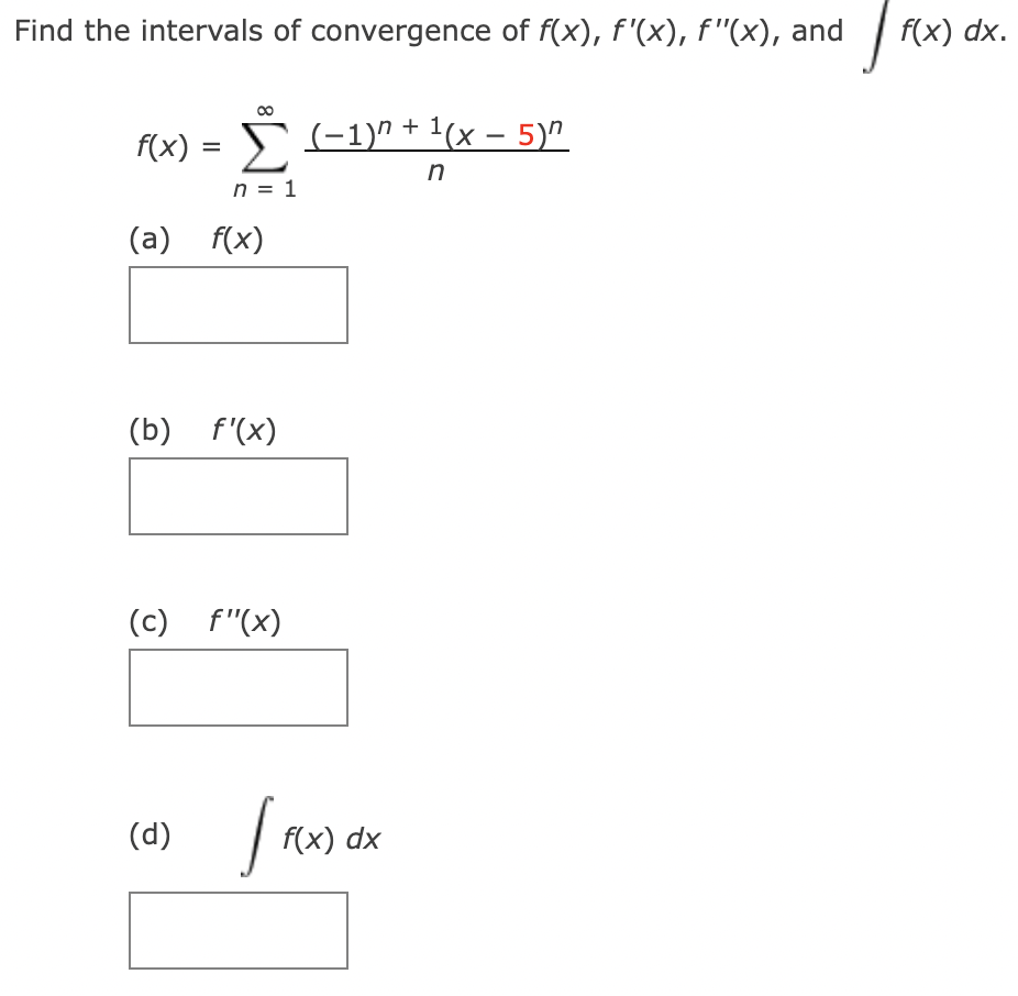 Solved 9.8 ﻿Find the intervals of convergence of | Chegg.com