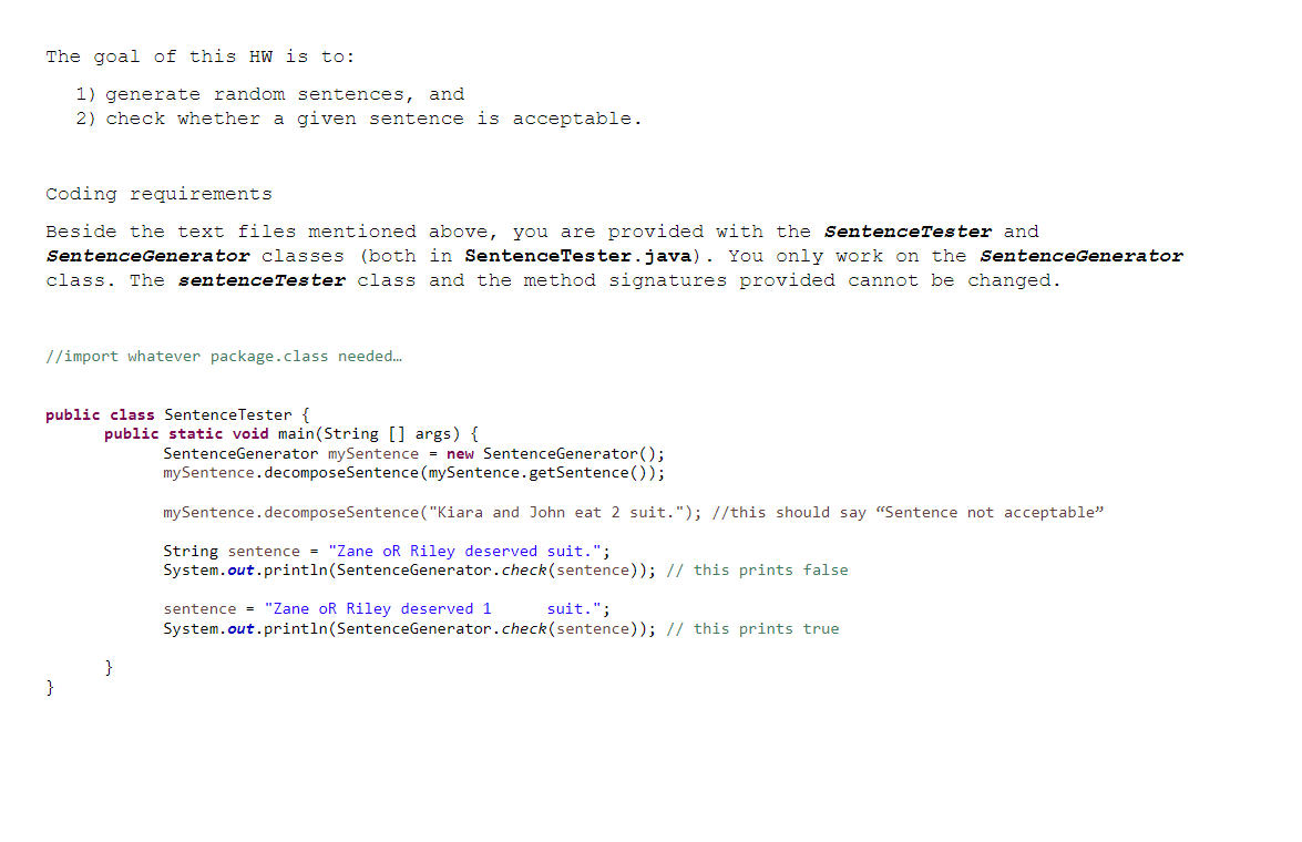 Solved The following code needs to be filled in with | Chegg.com
